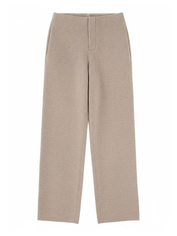 Max Mara Cashmere And Wool Fleece Pants