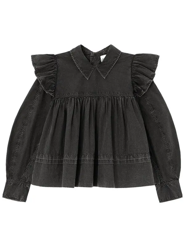 GANNI Collared Blouse