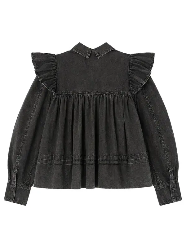 GANNI Collared Blouse