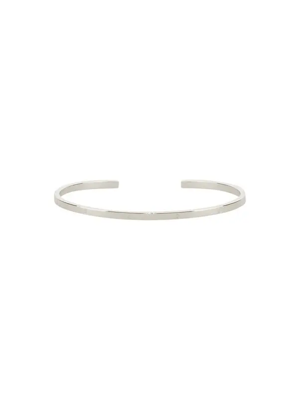 MAISON MARGIELA Rigid Cuff Bracelet - Silver