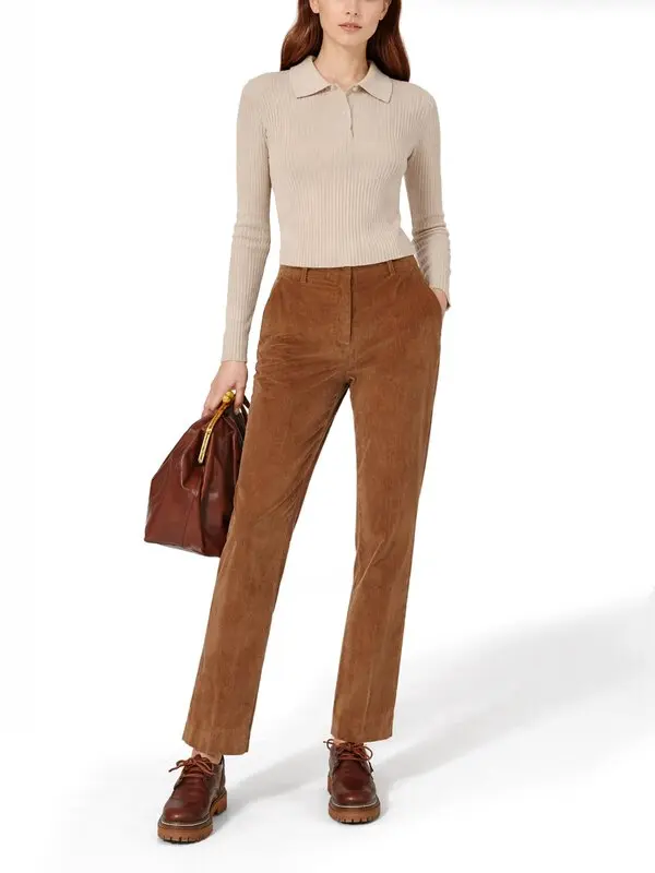 Max Mara Cashmere Polo Shirt - Beige