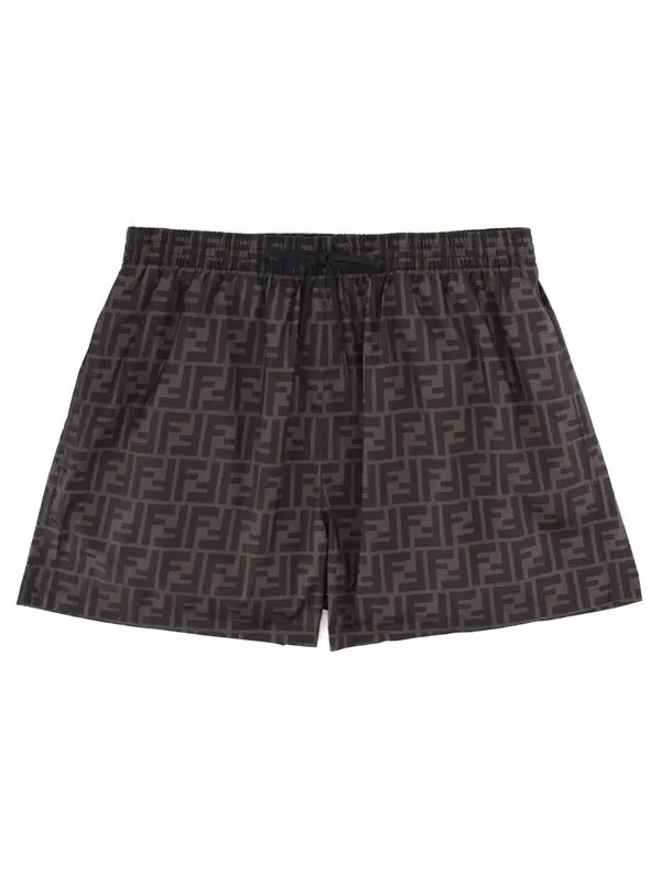 Fendi Board Shorts - Black