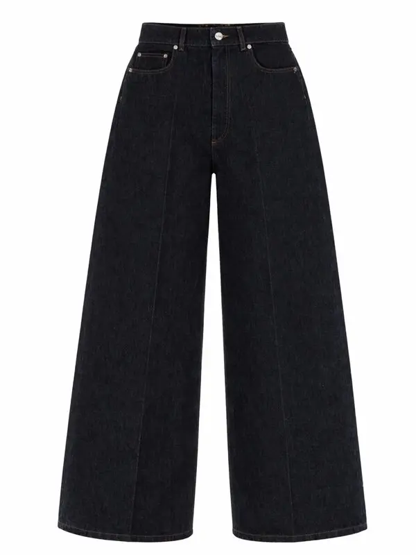 Sportmax Wide-leg Denim Pants