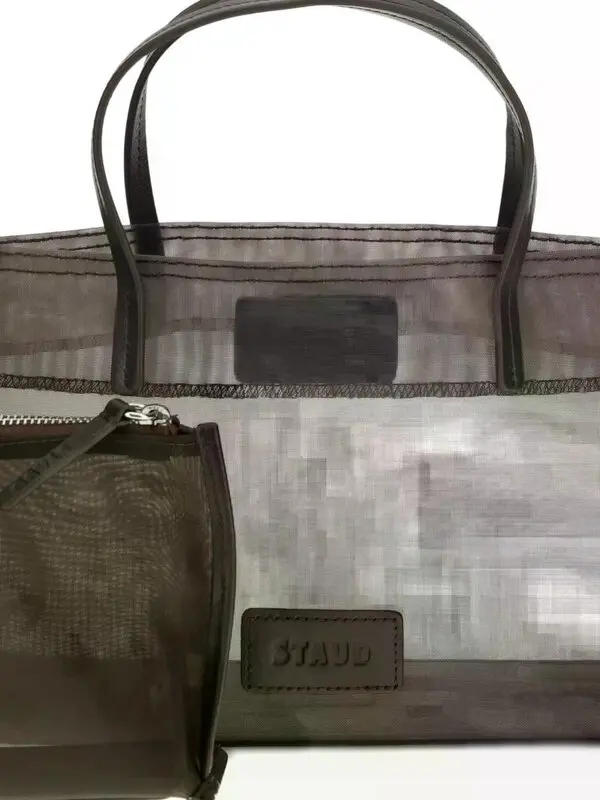 Staud Christos Mini Mesh Tote Bag