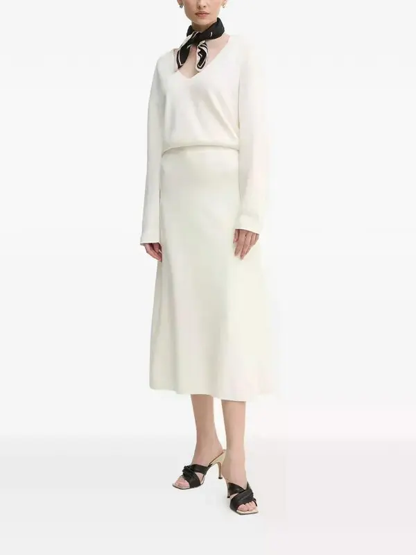OUI V-neck Long-sleeve Sweater