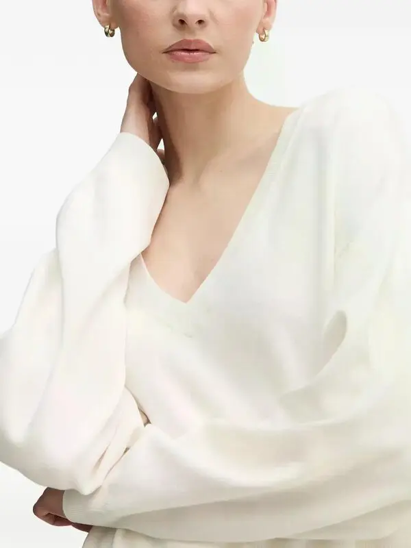 OUI V-neck Long-sleeve Sweater