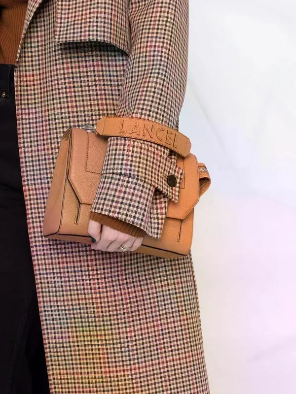 LANCEL Top-handle Leather Tote - Brown