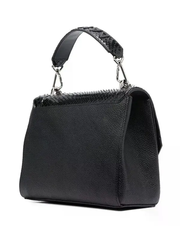 LANCEL Ninon Flap Bag - Black
