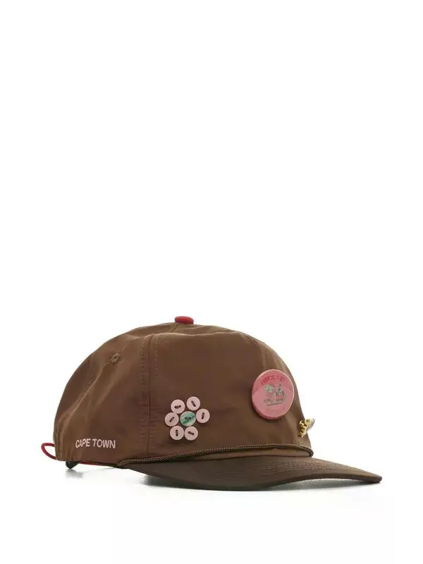ALEX ZONO Pin Embellished Trucker Cap