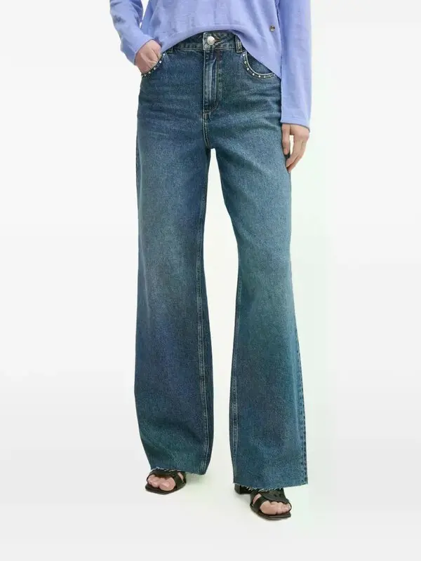 MOS MOSH Mmrelee Chrome Embellished Jeans