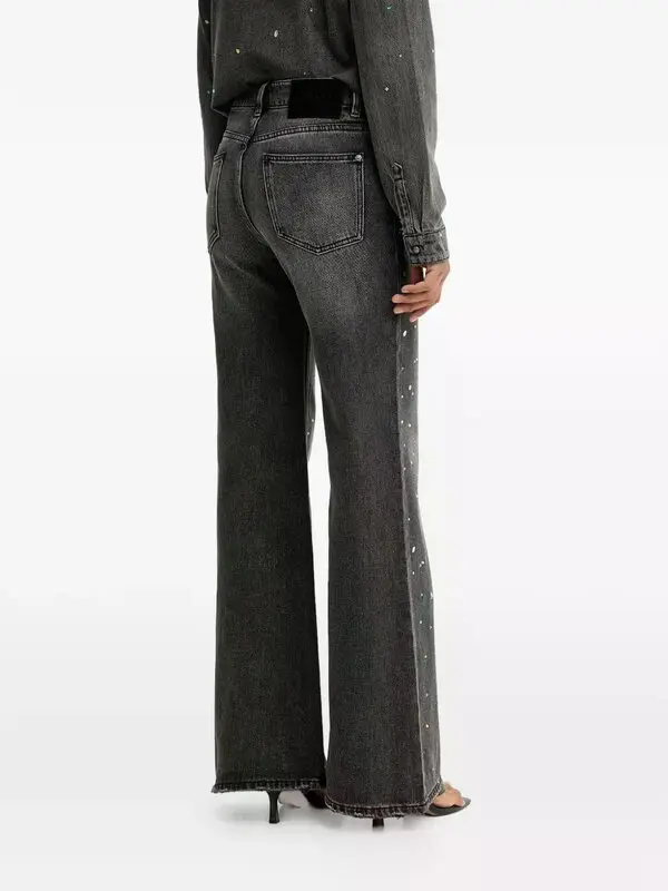 Miss Sixty Embellished Flared Jeans