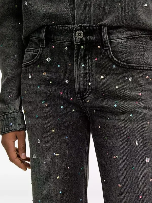 Miss Sixty Embellished Flared Jeans