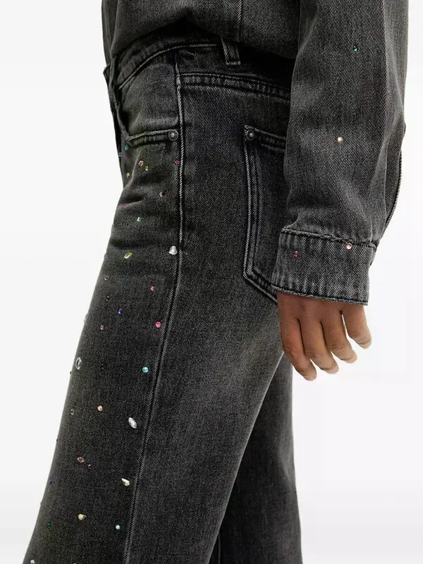Miss Sixty Embellished Flared Jeans