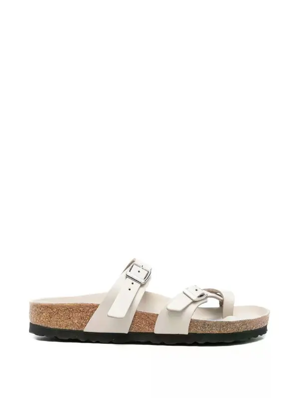 BIRKENSTOCK Mayari Leather Sandals - Neutrals