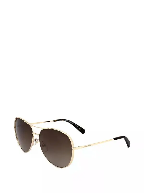 Marc Jacobs Full Rim Aviator Sunglasses