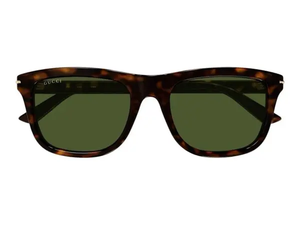 Gucci Square Sunglasses - Havana/green (gg1444s/002)