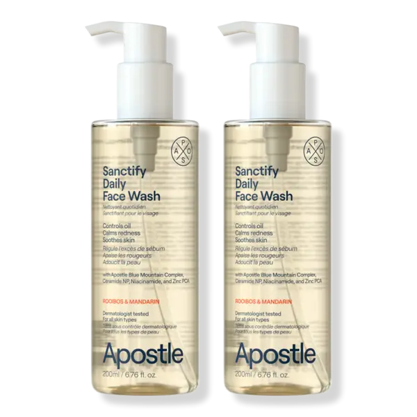 APOSTLE Sanctify Daily Face Wash 2-pack