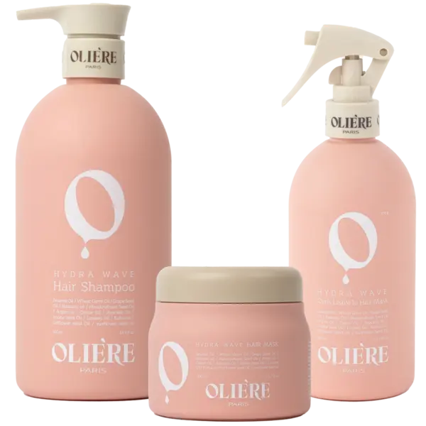 OLIERE PARIS Hydra Wave Essential Curl-care Hair Care Trio - One-color