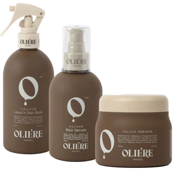 OLIERE PARIS Valour Repair & Shine Hair Care Trio - One-color