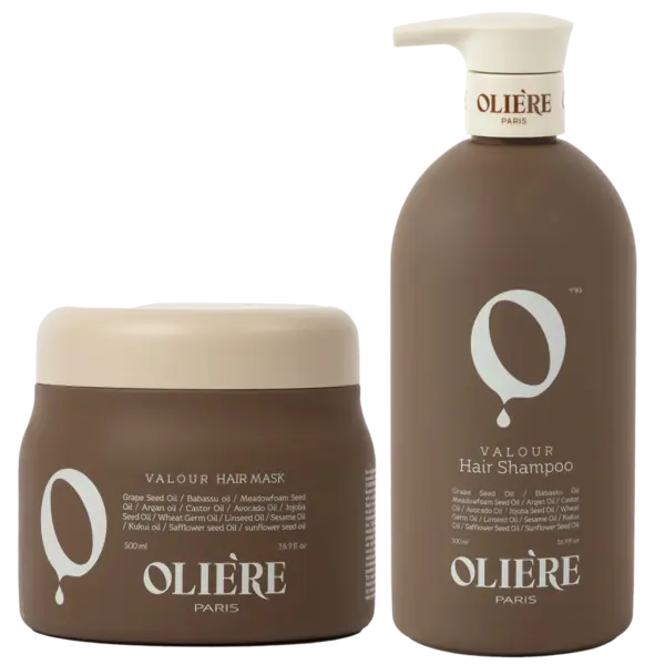 OLIERE PARIS Valour Cleanse & Repair Hair Care Duo - One-color