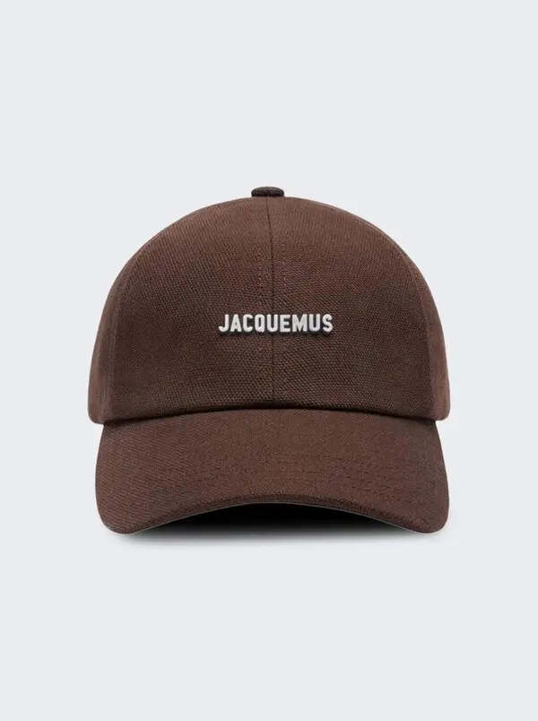 Jacquemus Le Gadjo Baseball Cap - Brown