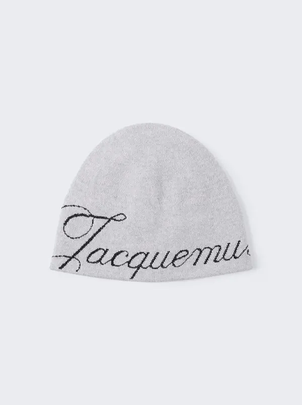 Jacquemus The Atelier Beanie - Gray