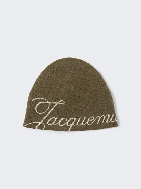 Jacquemus The Atelier Beanie - Khaki
