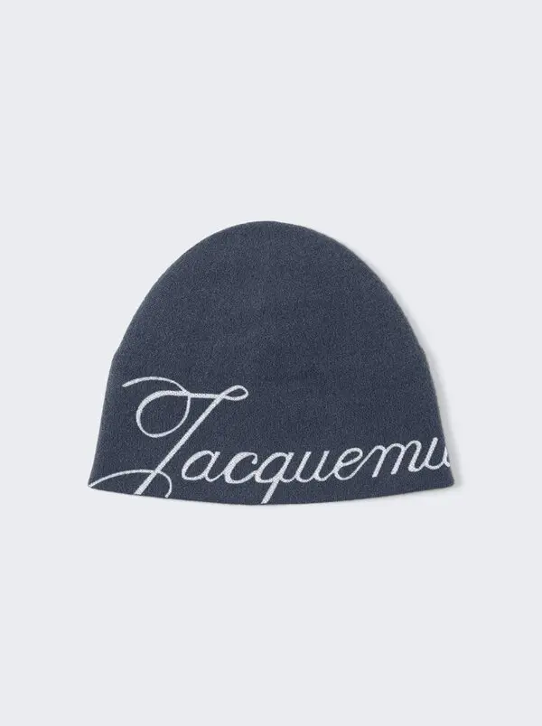 Jacquemus The Atelier Beanie - Navy
