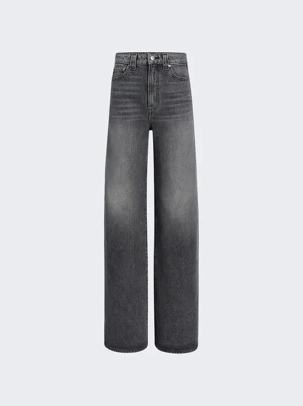 Khaite High-waisted Straight-leg Jeans