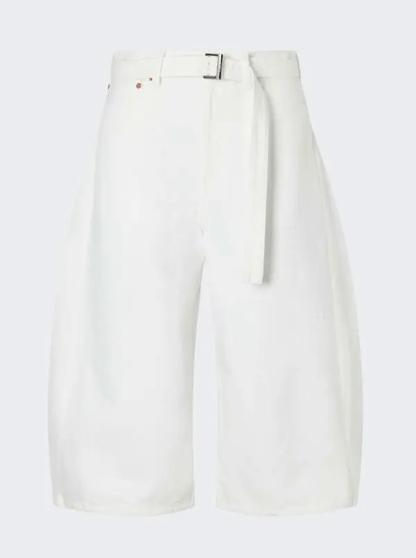 Sacai Barrel Leg Denim Pants
