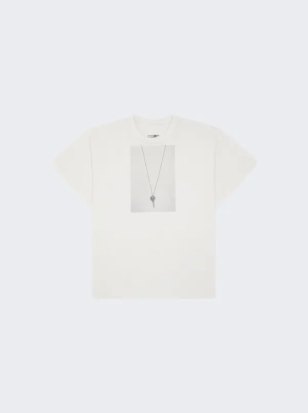 MAISON MARGIELA Short Sleeve Tee Off - White