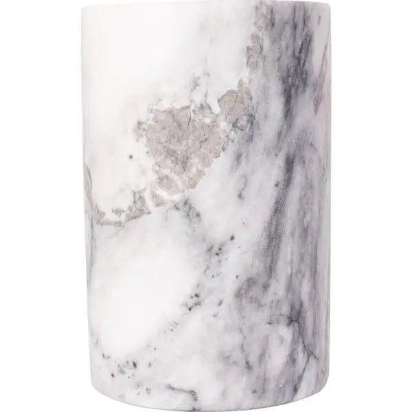 ARTIFACTS TRADING COMPANY™ Artifacts Trading Company Marble Cylinder Wine Cooler - White Matte