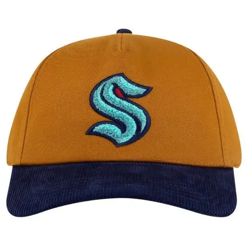 American Needle Seattle Kraken Burnett Adjustable Hat - Tan