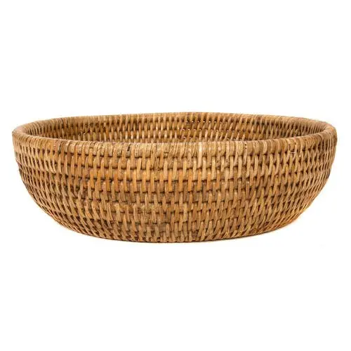 ARTIFACTS TRADING COMPANY™ Artifacts Rattan Rattan Everything Bowl - Honey Brown