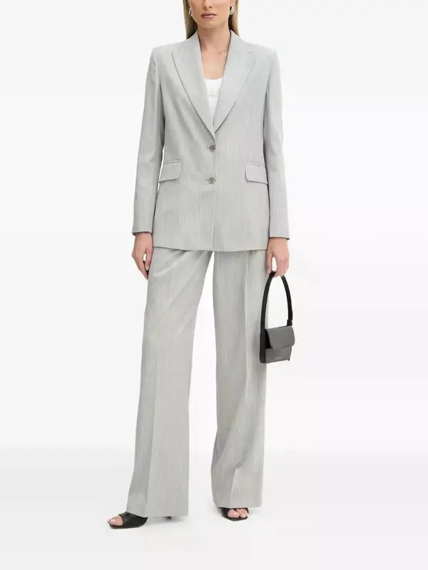 FRACOMINA Pinstriped Single-breasted Blazer