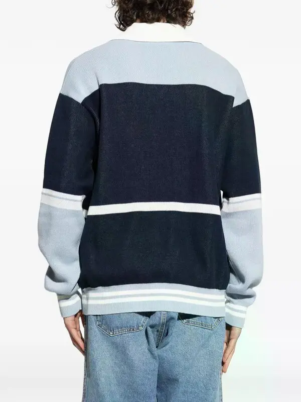 Off-White Logo-detail V-neck Sweater