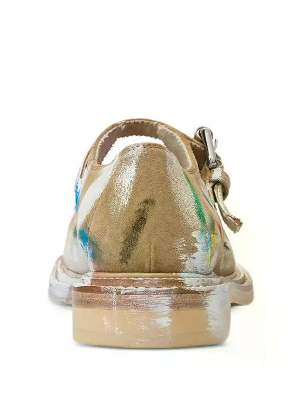 Moschino Olivia Buckle Strap Loafers