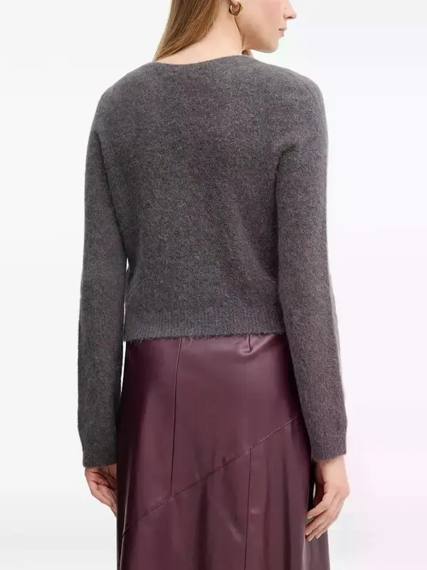OUI V-neck Button Cardigan