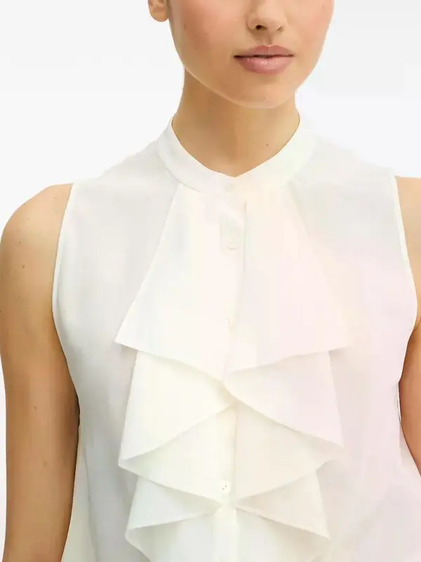 Luisa Spagnoli Ruffled Shirt