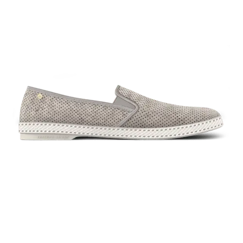 Rivieras Classic Suede Slip-on Loafer - Gris