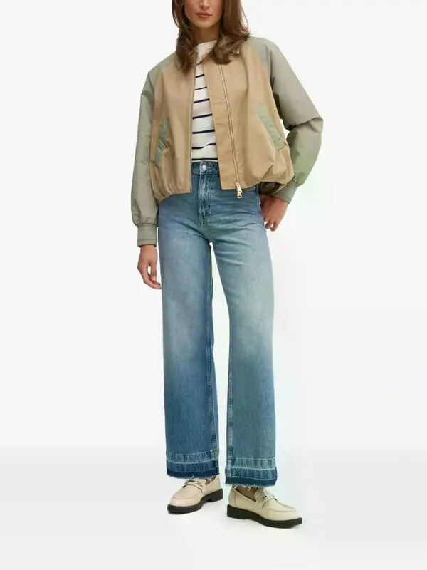 MOS MOSH Colourblock Zip-up Jacket