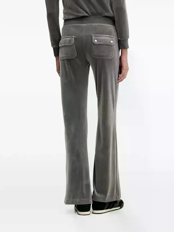 Juicy Couture Layla Drawstring-waist Track Pants - Grey