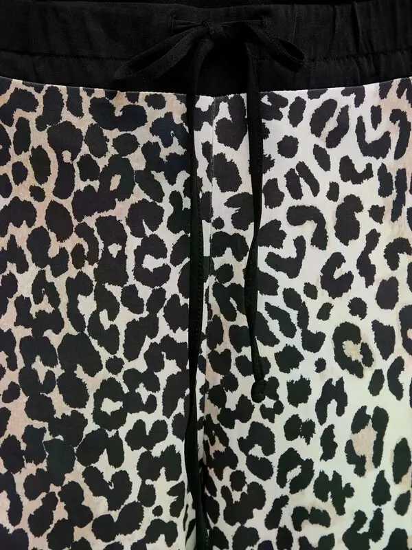 OUI Animal Print Trousers