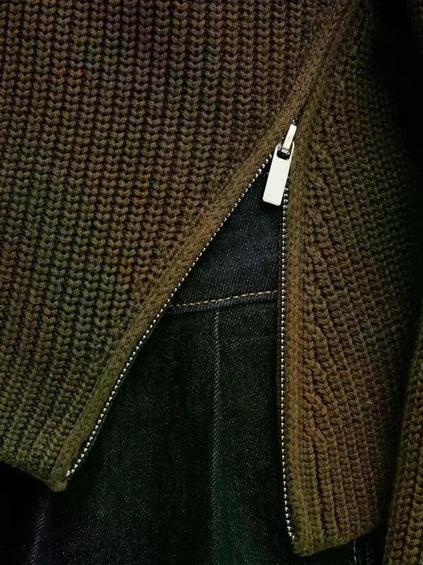 OUI Half-zip High Neck Sweater