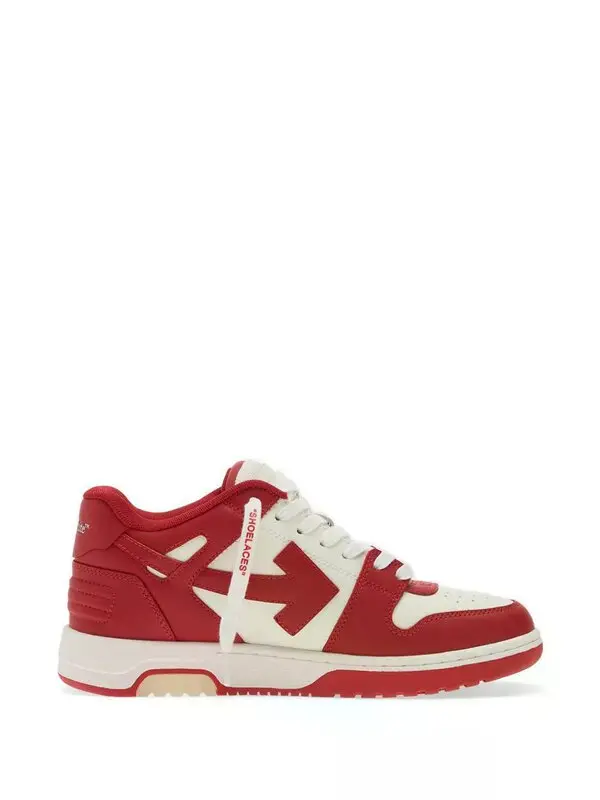Off-White Out Of Office Leather Sneakers - Red