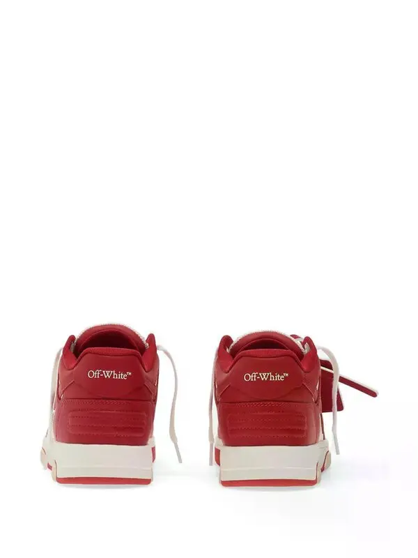 Off-White Out Of Office Leather Sneakers - Red