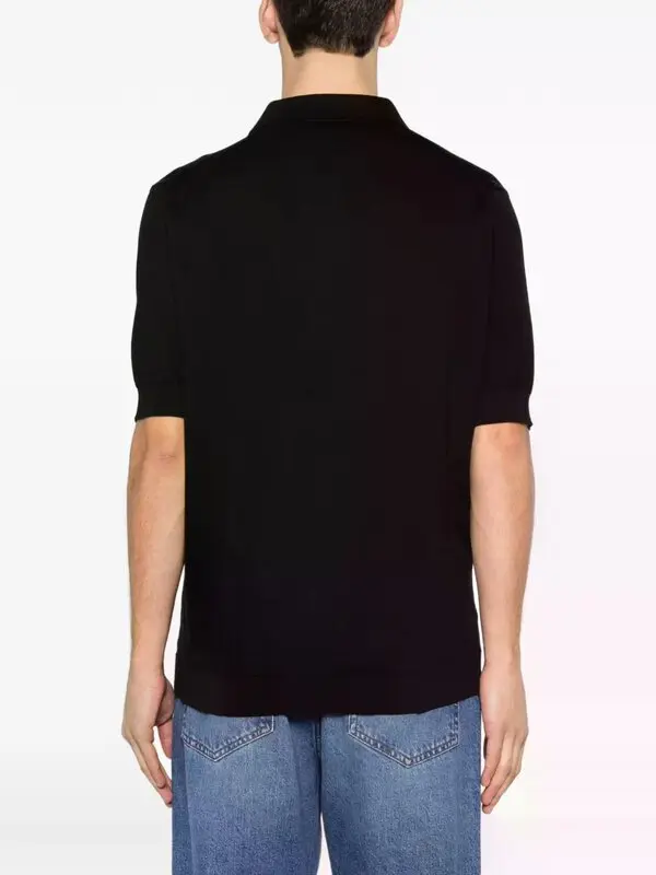 LARDINI Knit Polo Shirt