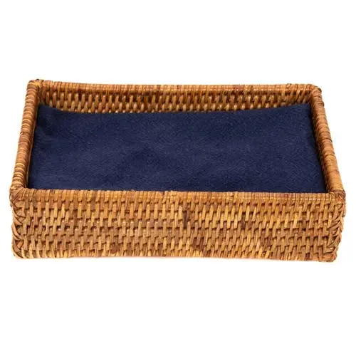 ARTIFACTS TRADING COMPANY™ Artifacts Rattan Guest Towelrectangular Napkin Holder - Honey Brown