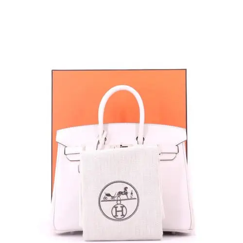 Hermès Birkin Handbag 25 Swift With Palladium Hardware