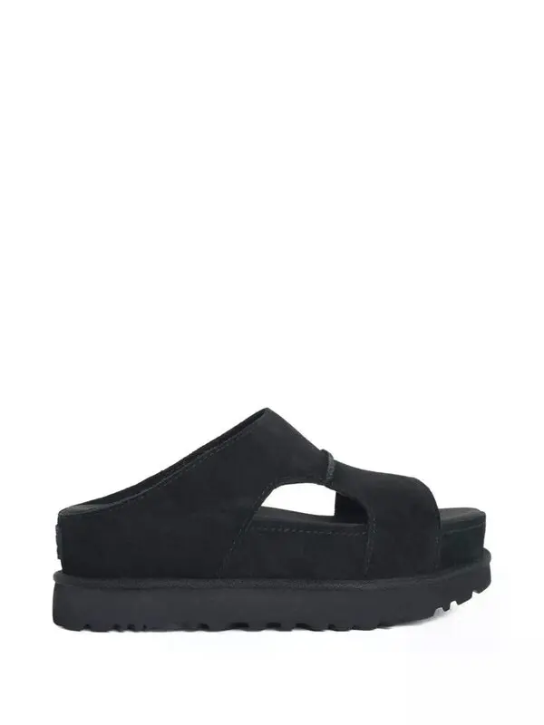 UGG Open Toe Overlock Stitching Sandals